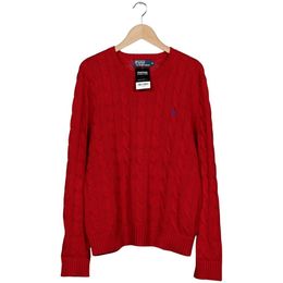 Polo Ralph Lauren Pullover Herren Größe M Second Hand rot