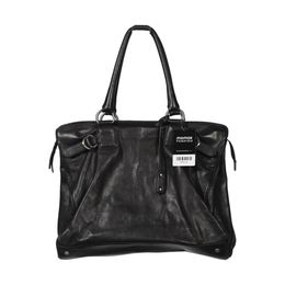 Abro Handtasche gross Leder Damen Größe One Size Second Hand schwarz