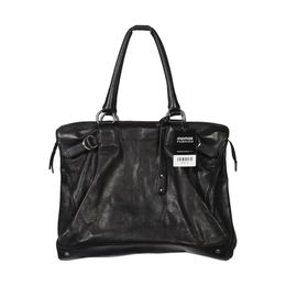 Abro Handtasche gross Leder Damen Größe One Size Second Hand schwarz