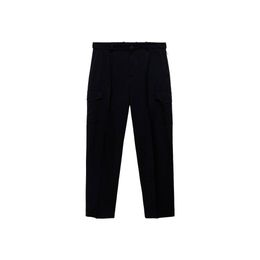 Mango Man Pleated Pants 'Daytona' male Blue size 44