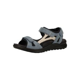 Legero Sandale 'Siris' Damen Gr&ouml;&szlig;e 36 beige / taubenblau / schwarz