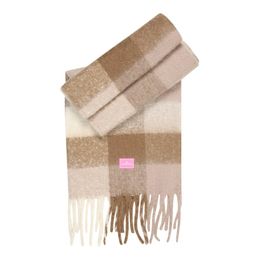 Zwillingsherz Schal Damen Größe One Size beige / braun / cappuccino