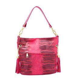 Sidona Schultertasche Damen Größe One Size pink / schwarz