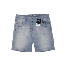 PLEASE Shorts Damen Gr&ouml;&szlig;e L Second Hand hellblau