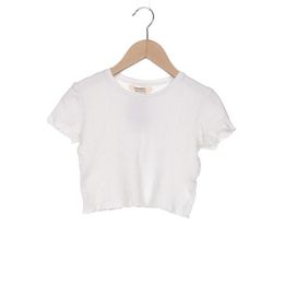 Pull&Bear Pull&Bear T-Shirt Damen Gr&ouml;&szlig;e XS Second Hand wei&szlig;