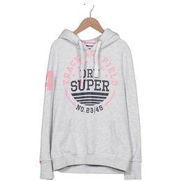 Superdry Kapuzenpullover Damen Größe M Second Hand grau