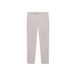 Mango Man Pleated Pants 'Zurich' male Beige size 44