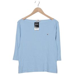 Tommy Hilfiger Langarmshirt Damen Gr&ouml;&szlig;e XL Second Hand hellblau