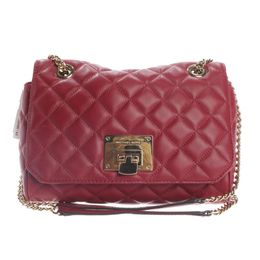 Michael Kors Schultertasche / Umh&auml;ngetasche Damen Gr&ouml;&szlig;e One Size Second Hand rot