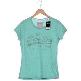 Superdry T-Shirt Damen Größe L Second Hand hellgrün
