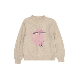 s.Oliver Pullover M&auml;dchen Gr&ouml;&szlig;e 104 beige / braun / pink