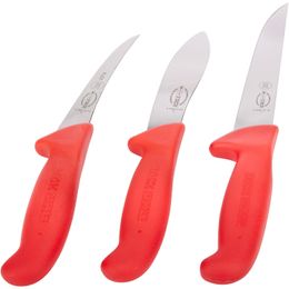 DICK Messer-Set Jagd Indoor ErgoGrip – 3-teilig