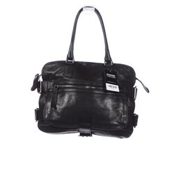 Strenesse Handtasche gross Leder Damen Größe One Size Second Hand schwarz