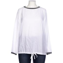 Cartoon Bluse Damen Gr&ouml;&szlig;e XL Second Hand wei&szlig;