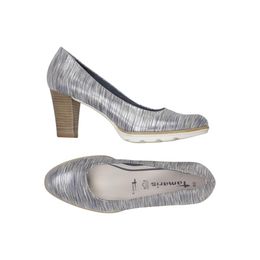Tamaris Pumps Damen Gr&ouml;&szlig;e 39 Second Hand silber