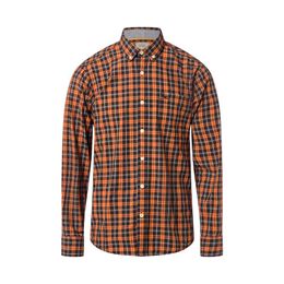 Camel Active Hemd Herren Gr&ouml;&szlig;e XXL orange / schwarz / wei&szlig;