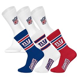 NFL Socken Herren Gr&ouml;&szlig;e 39/42 blau / rot / wei&szlig;