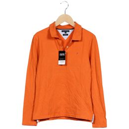 Tommy Hilfiger Poloshirt Damen Größe M Second Hand orange