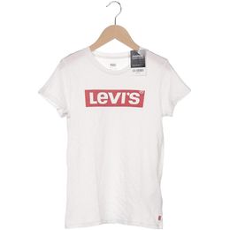 Levi's LEVI'S T-Shirt Damen Gr&ouml;&szlig;e XXS Second Hand wei&szlig;