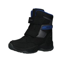Geox Stiefel 'J36FSA' Jungen Gr&ouml;&szlig;e 27 blau / grau / schwarz