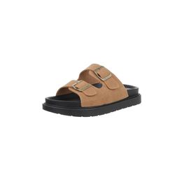 Ital-Design Pantolette Damen Gr&ouml;&szlig;e 41 camel