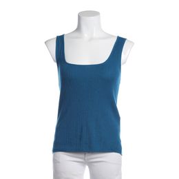 rosemunde Top / Seidentop Damen Gr&ouml;&szlig;e M Second Hand blau
