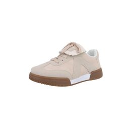 Ital-Design Sneaker Damen Größe 41 beige / nude