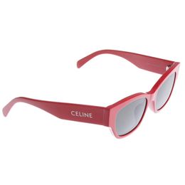 C&eacute;line C&eacute;line Sonnenbrille Damen Gr&ouml;&szlig;e One Size Second Hand rot
