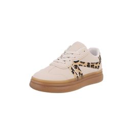 Ital-Design Sneaker Damen Größe 39 beige / braun / cappuccino / schwarz
