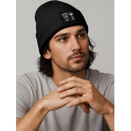 Neverless Beanie 'AM PM' male Black size Onesize