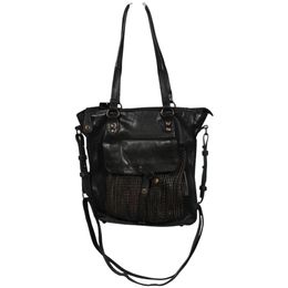 Aunts & Uncles Aunts & Uncles Handtasche gross Leder Damen Größe One Size Second Hand schwarz