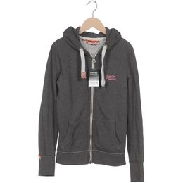 Superdry Kapuzenpullover Damen Größe M Second Hand grau