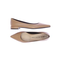 FABIO RUSCONI Ballerina Damen Gr&ouml;&szlig;e 40 Second Hand beige