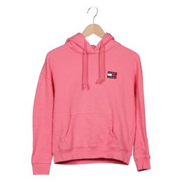 Tommy Jeans Kapuzenpullover Damen Gr&ouml;&szlig;e XS Second Hand pink