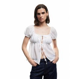 KOTON Bluse Damen Gr&ouml;&szlig;e S/M wei&szlig;