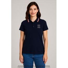 Tommy Hilfiger Poloshirt Damen Größe XXL Second Hand marine