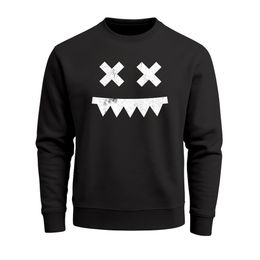 Neverless Sweatshirt 'Smile Teeth' male Black size M