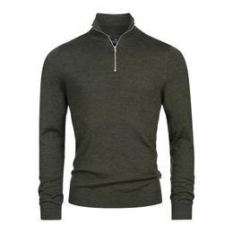 Kronstadt Strickpullover 'Johannes' Herren Gr&ouml;&szlig;e M dunkelgr&uuml;n