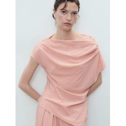 Mango Bluse 'BERTA-H' Damen Größe L rosa
