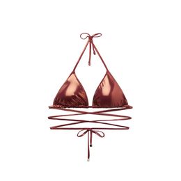 CALZEDONIA Bikini Top female Brown size 80A/75B/70C