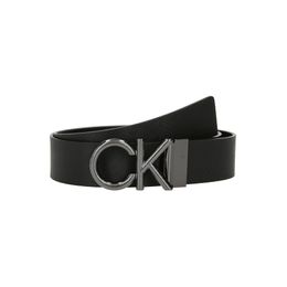 Calvin Klein Gürtel Herren Größe 135 schwarz / silber
