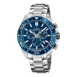 Festina Analog Watch male Silver size One Size