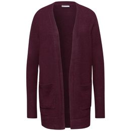 Street One Strickjacke Damen Gr&ouml;&szlig;e M bordeaux