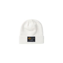 Alpha Industries Beanie 'Crew' male White size Onesize