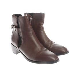BOSS Black Stiefeletten Damen Größe 38 Second Hand braun
