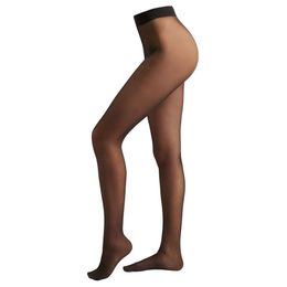 CALZEDONIA Tights female Black size XS/S