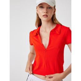 KOTON Shirt female Red size XXS