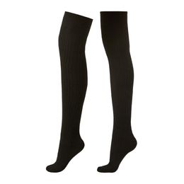 CALZEDONIA Overknee Str&uuml;mpfe Damen Gr&ouml;&szlig;e 36/41 schwarz