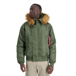 Alpha Industries Winter Jacket 'N2B' male Green size XXL