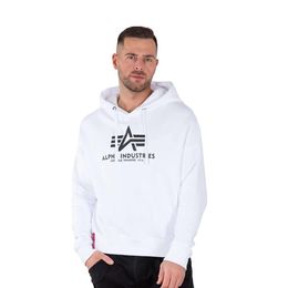 Alpha Industries Sweatshirt 'Basic OS' male White size XS